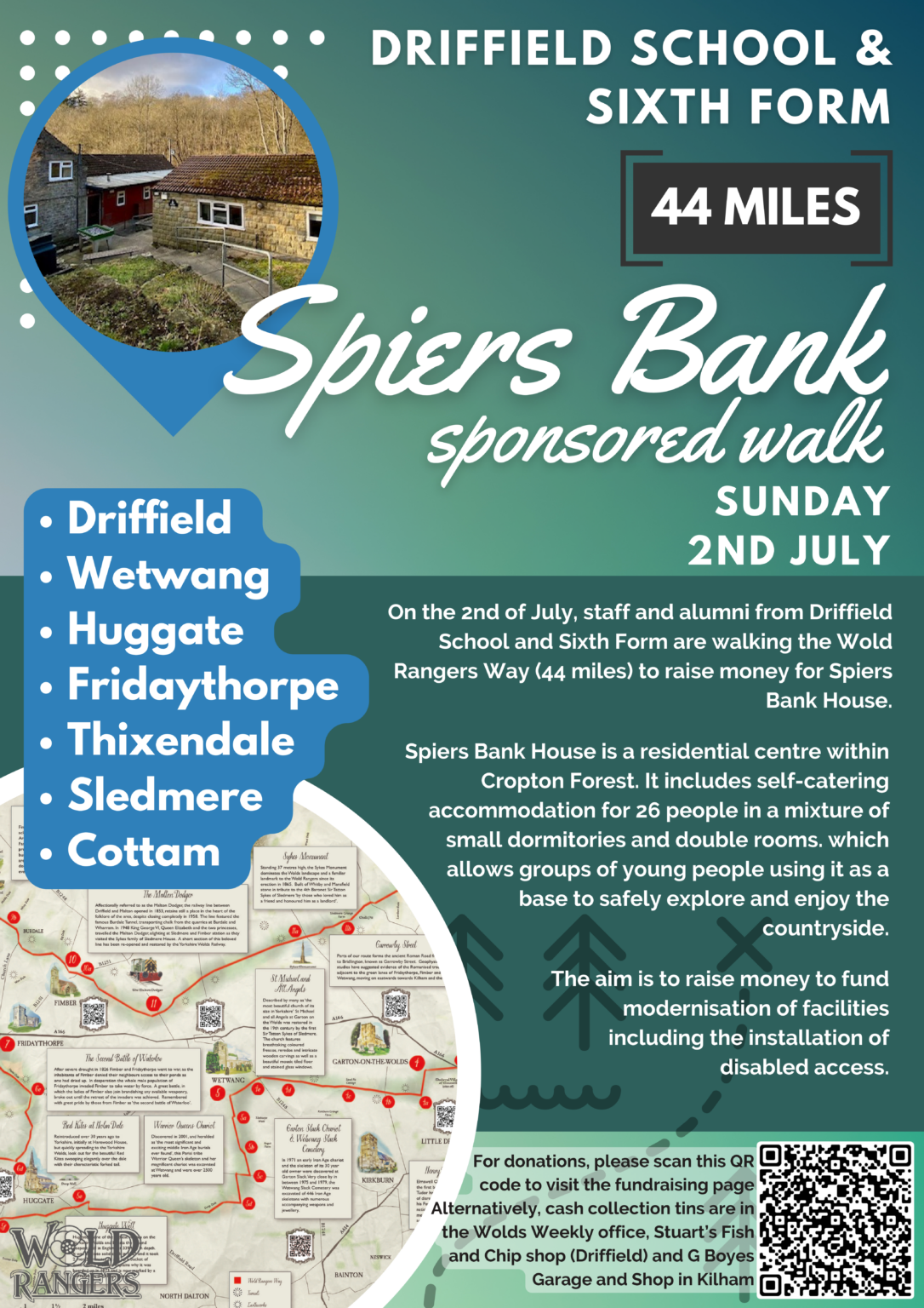 Spiers Bank Sponsored Walk - Driffield School