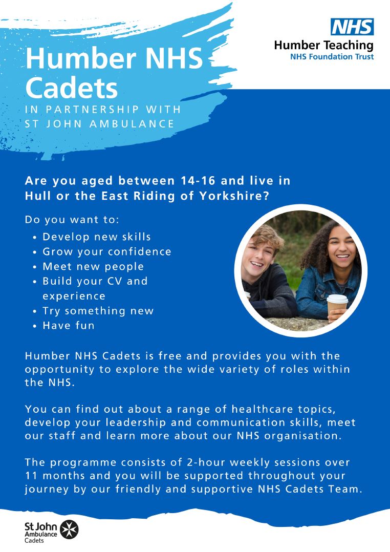 Humber NHS Cadets 14-16 - Driffield School
