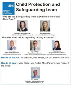 Safeguarding and Child Protection - Driffield School